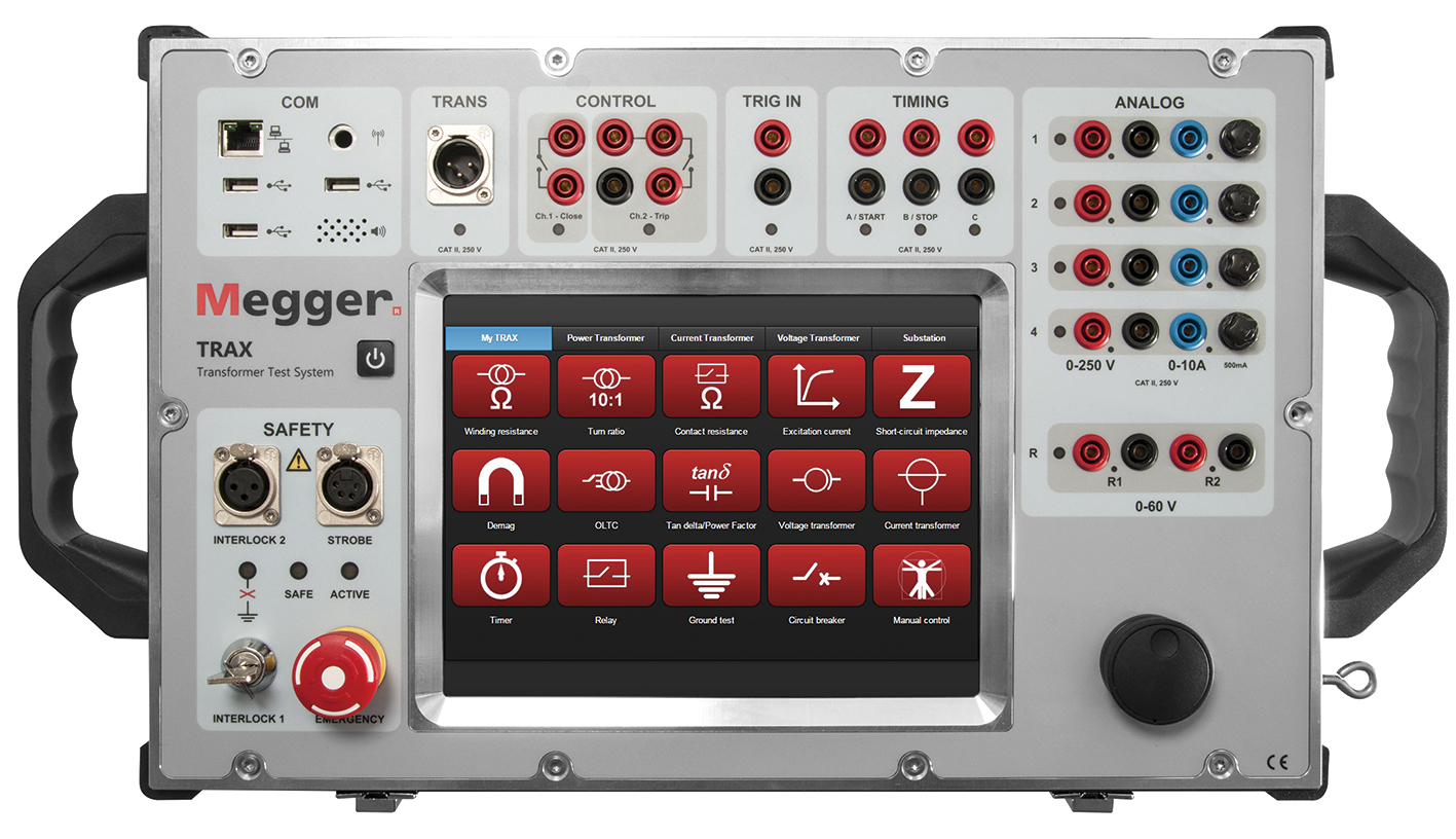TRAX|Transformer&Substation Test System Multifunction