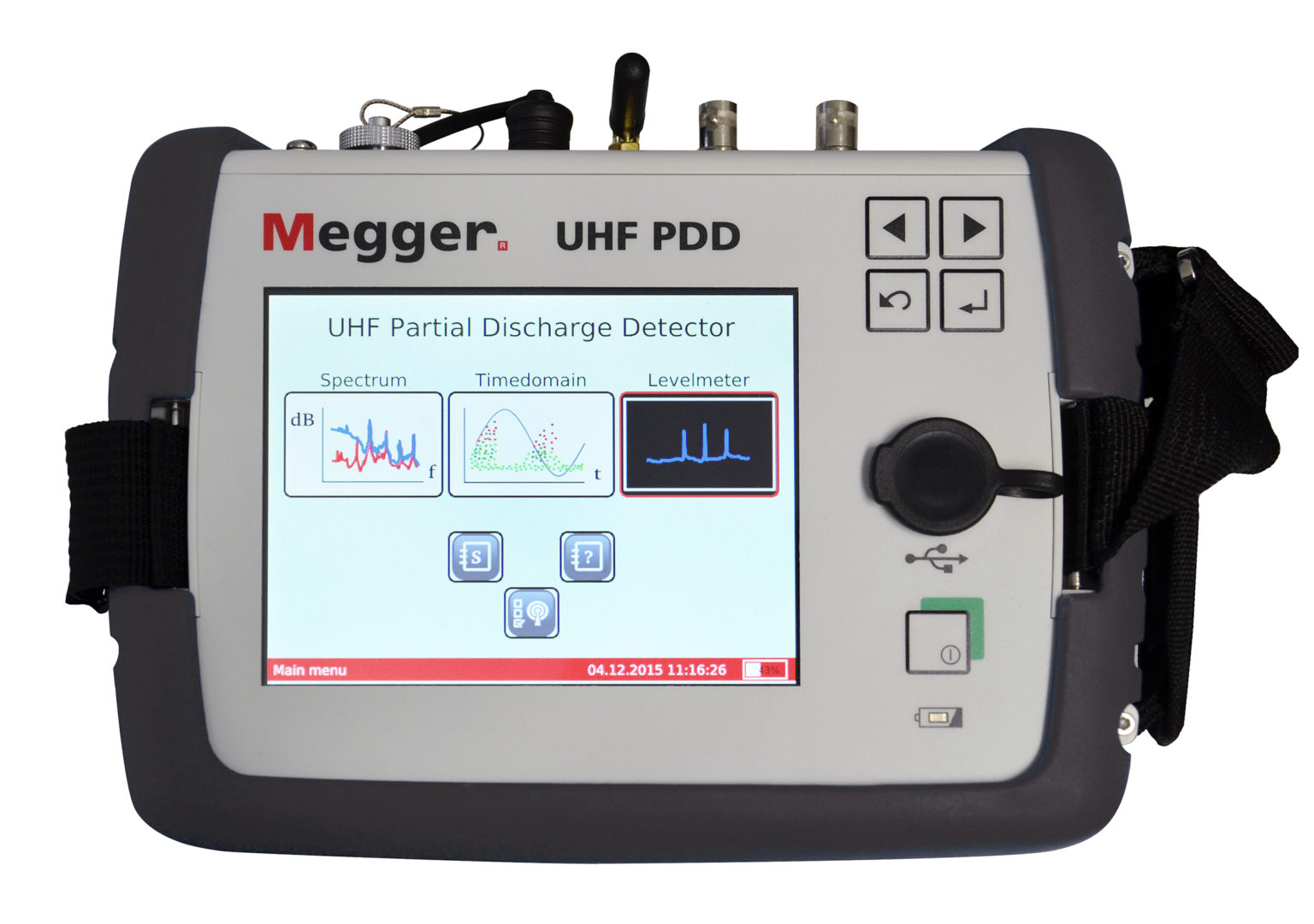 UHF PD Detector – Handheld Online PD Substation Surveying System | Adiradh